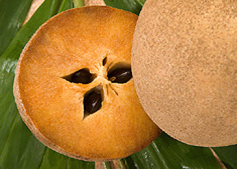 Sapodilla · raw | 83 calories | Happy Forks