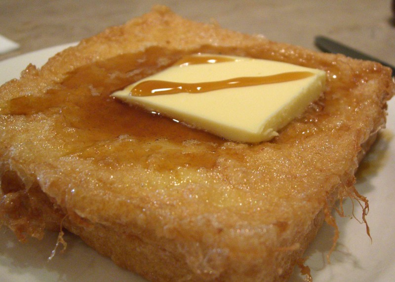 French toast · plain | 244 calories | Happy Forks