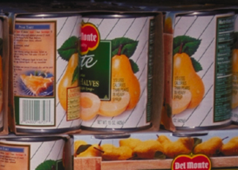 Pears · canned · heavy syrup pack | 74 calories | Happy Forks