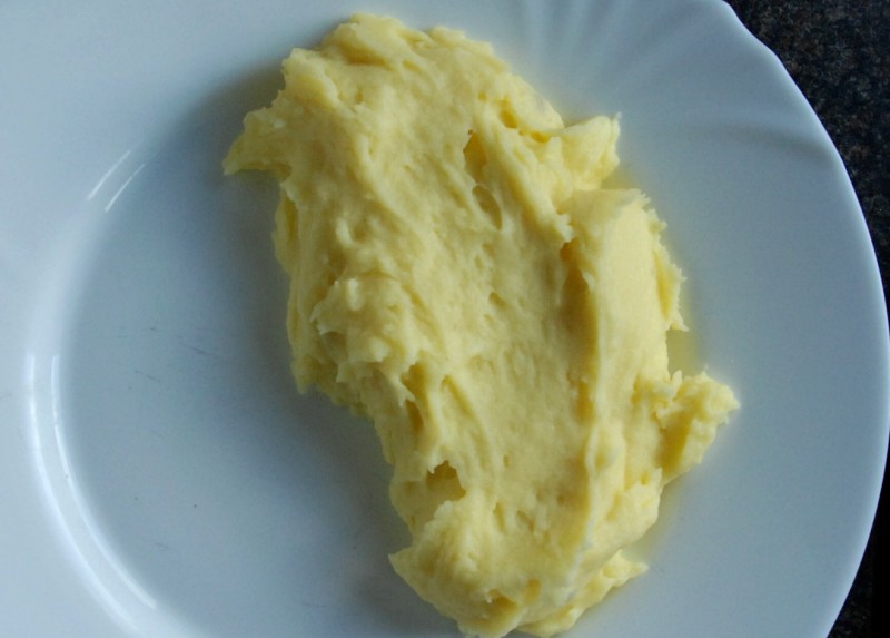 Potatoes · mashed · prepared from granules | 108 calories | Happy Forks