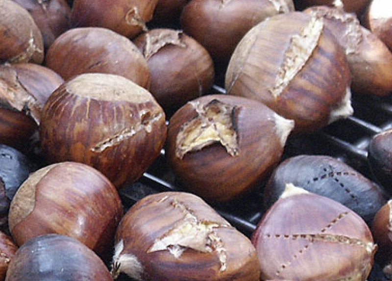 Nuts · chestnuts · european · raw · unpeeled | 213 calories | Happy Forks