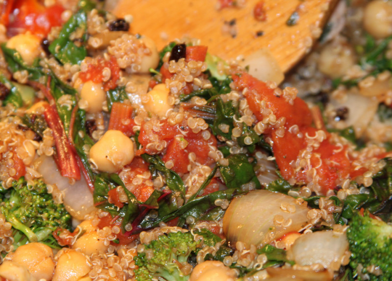 Quinoa con queso recipe | 102 calories | Happy Forks